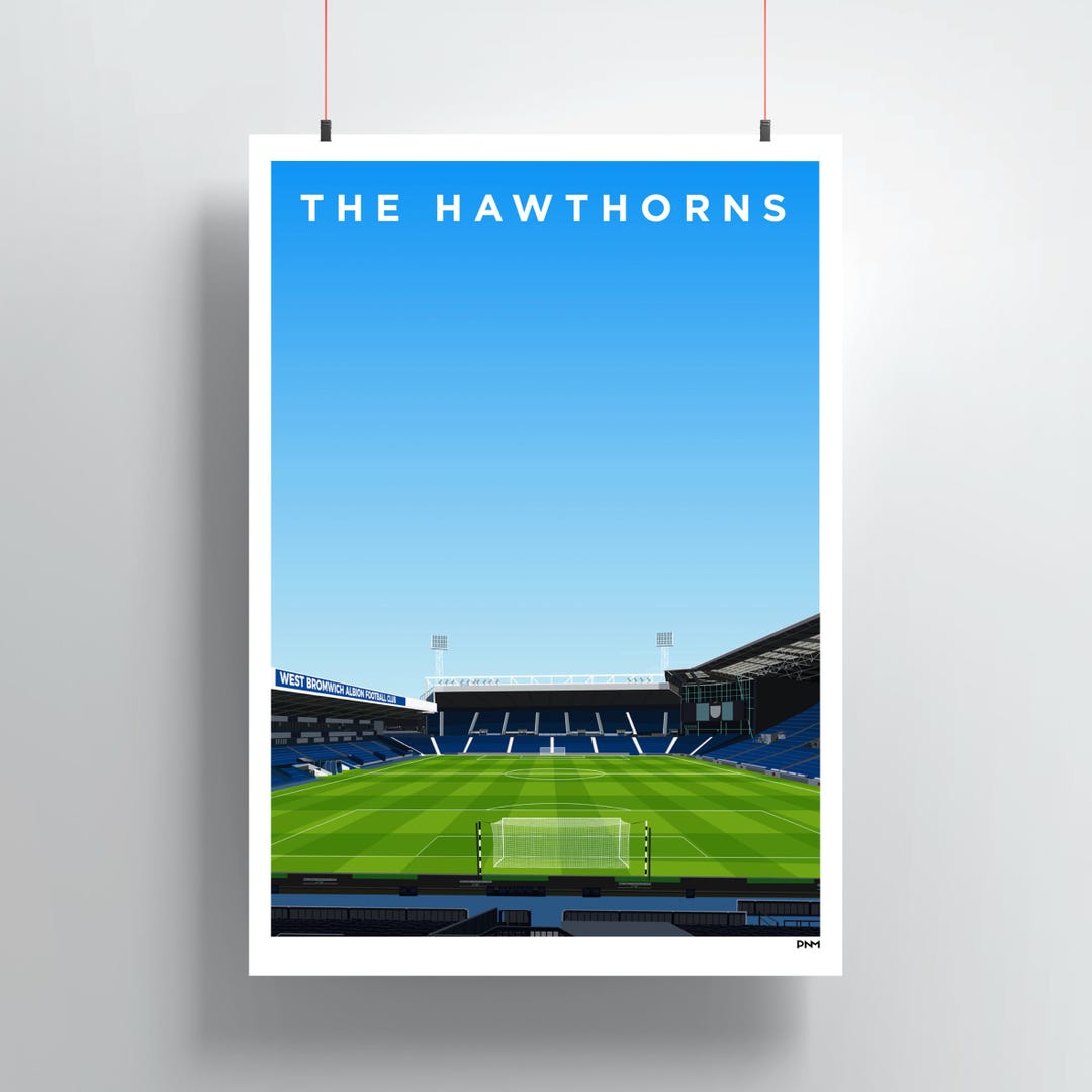 The Hawthorns Stadium Print - West Brom - Etsy