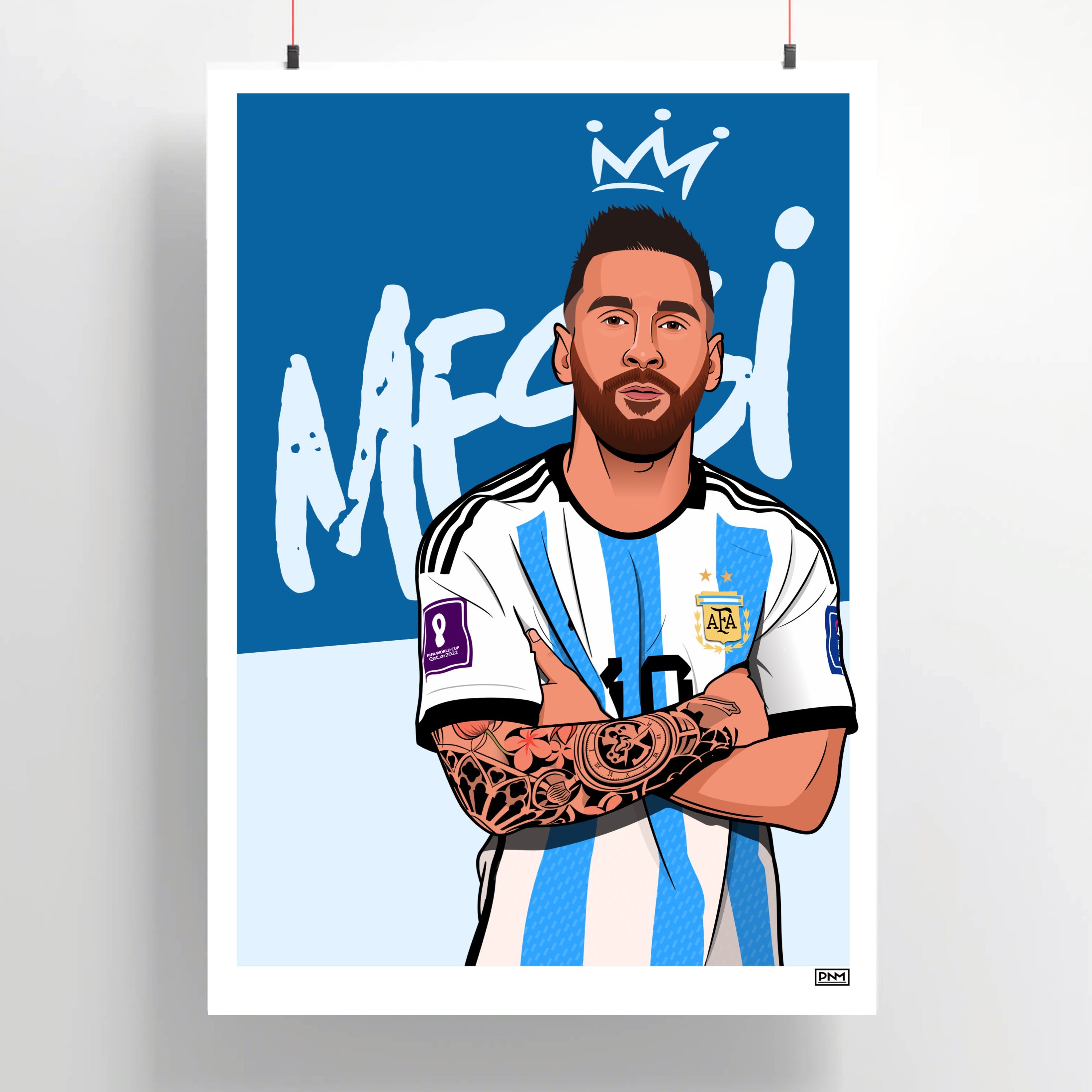 Lionel Messi Argentina Print - Etsy