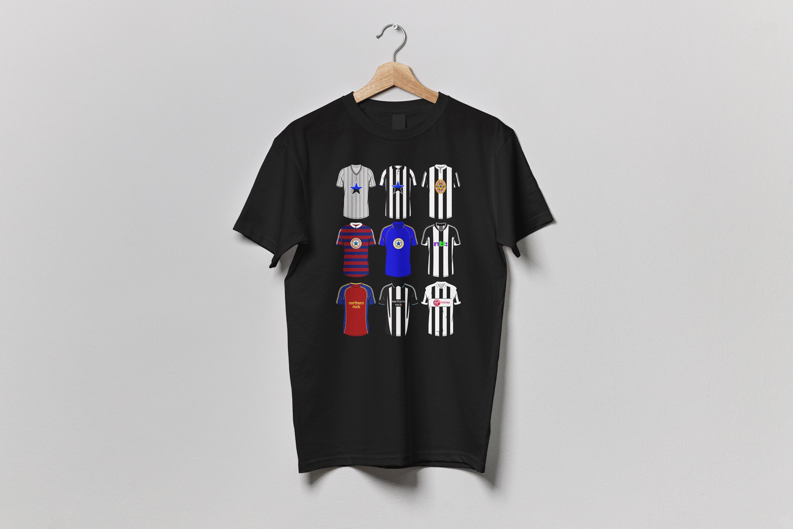 Newcastle Shirts T-shirt - Etsy UK