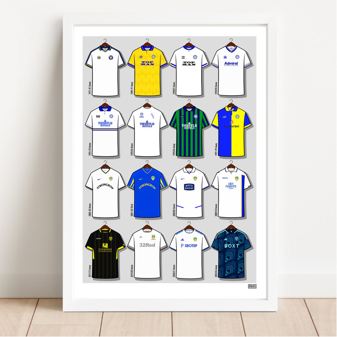 Leeds Shirts Print - Etsy UK