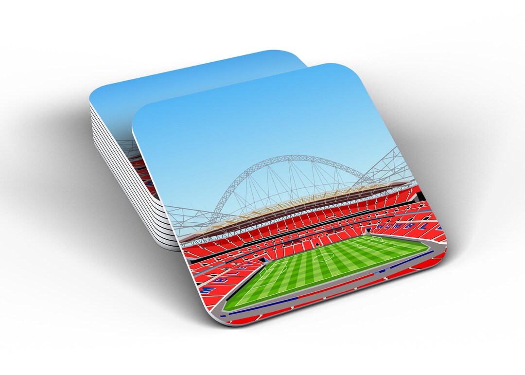Wembley Stadium Coasters - Etsy