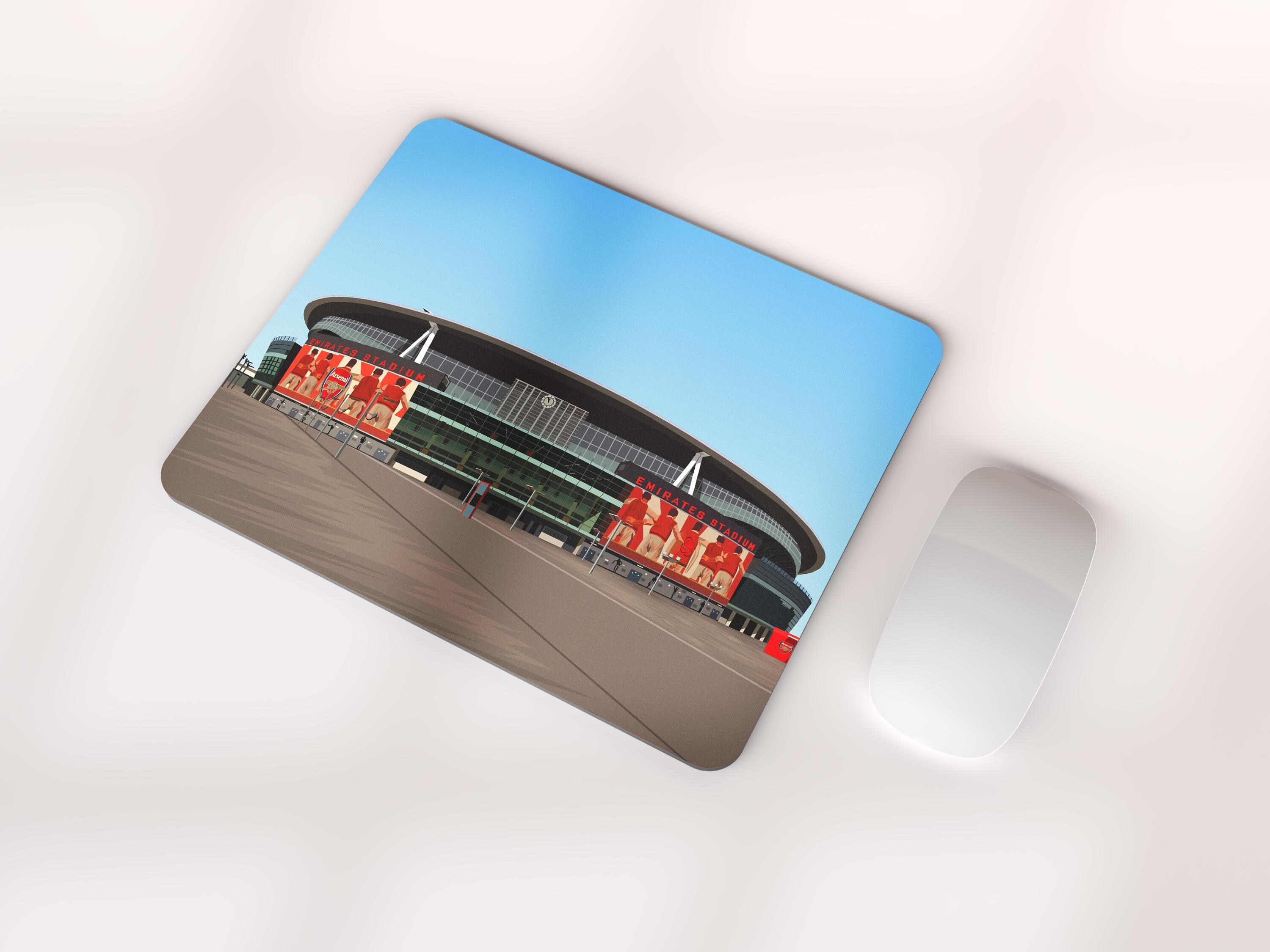 Emirates Stadium Mouse Mat - Arsenal - Etsy UK