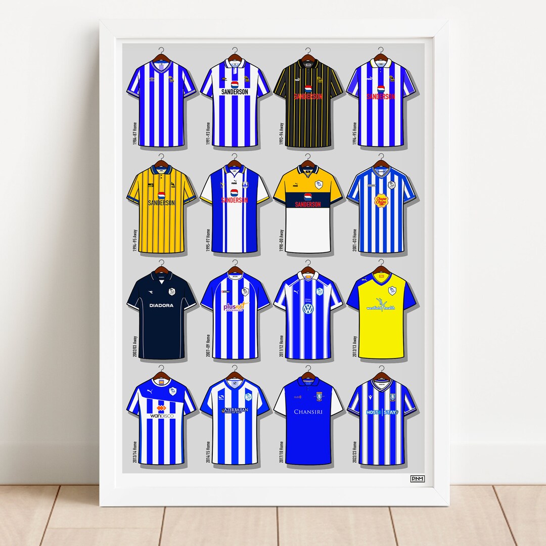 Sheffield Weds Shirts Print - Etsy