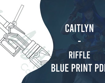 Arcane Vi Gauntlets League of Legends BLUE PRINT - Etsy