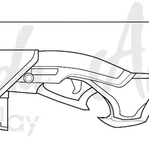 Arcane Caitlyn riffle League Of Legends IMPRESIÓN AZUL - Etsy España