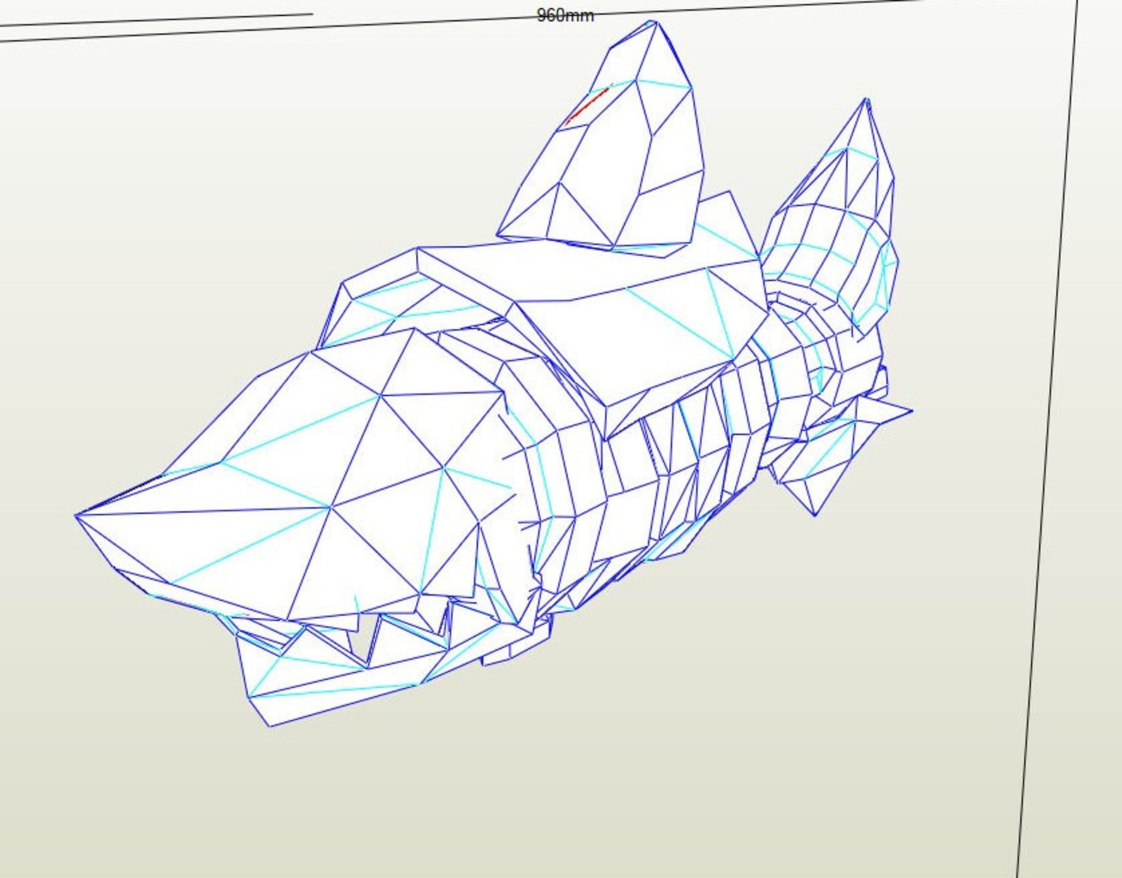 Jinx Arcane Fishbones League of Legends PEPAKURA FOAM - Etsy