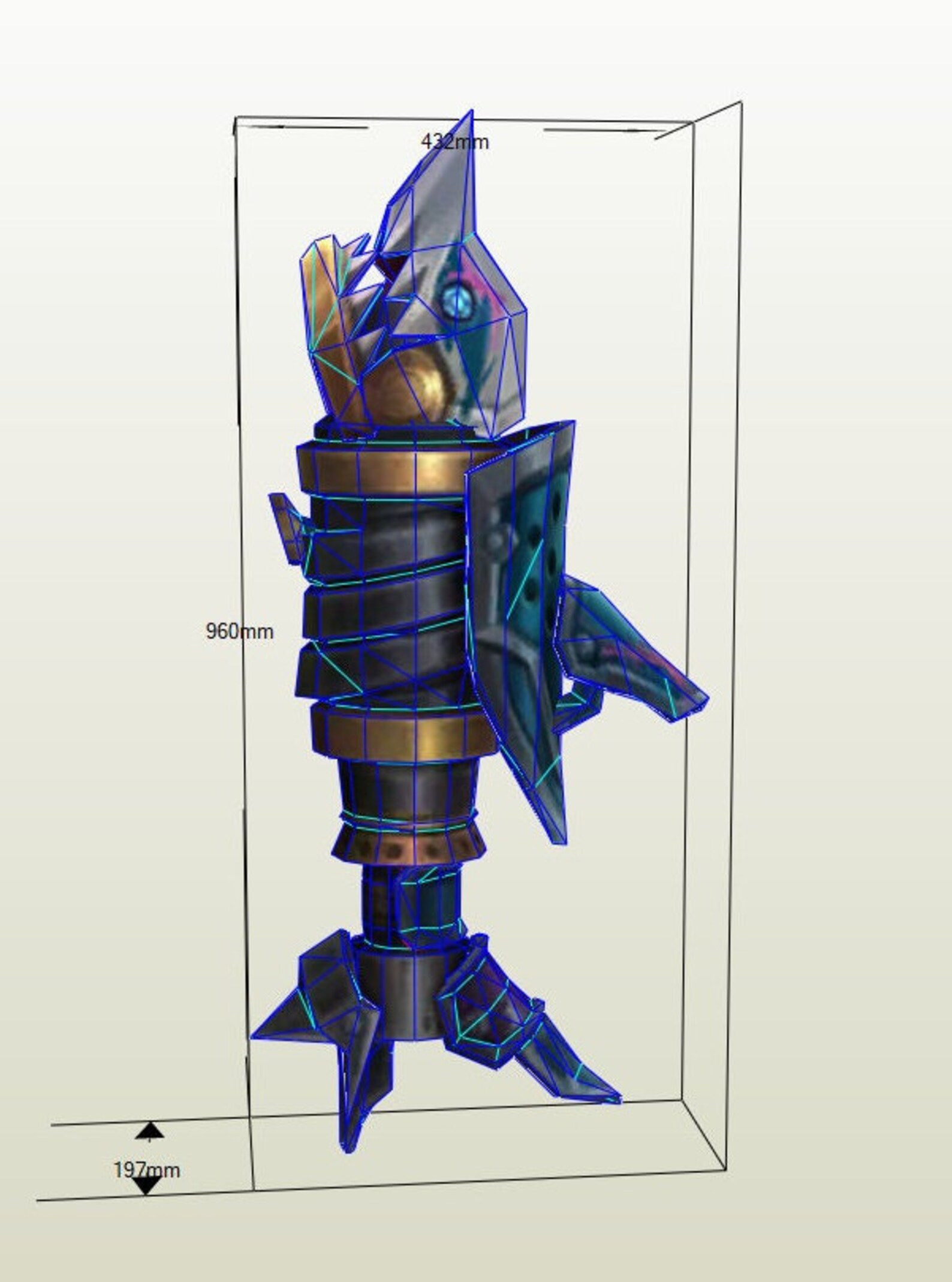 Jinx Arcane Fishbones League of Legends PEPAKURA FOAM - Etsy