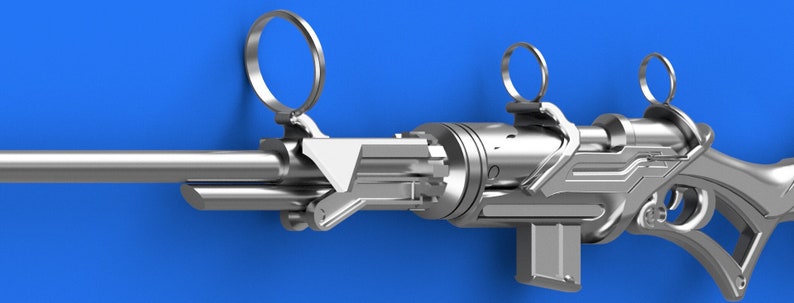 Classic Caitlyn riffle League Of Legends 3D MODEL - Etsy France