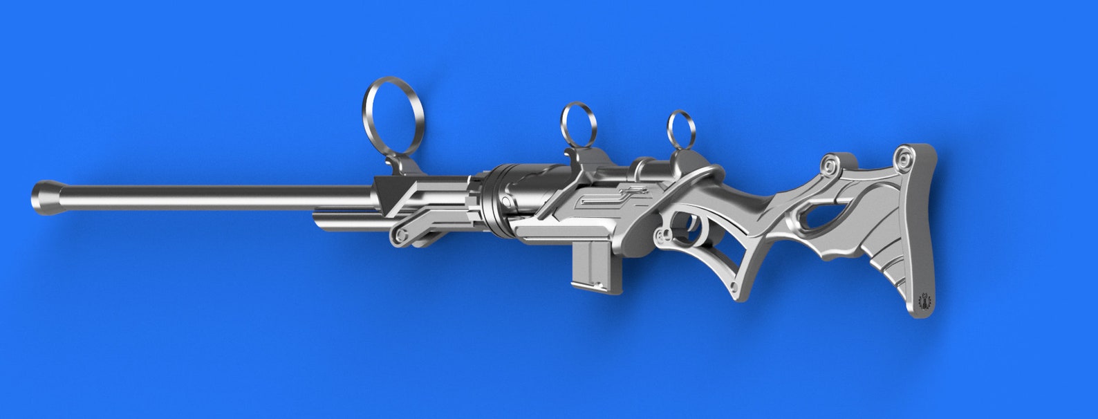 Classic Caitlyn Riffle League of Legends 3D MODEL - Etsy