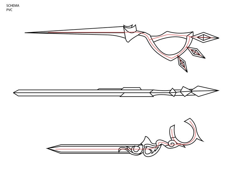 Gwen - Scissors - League of Legends | BLUE PRINT - Etsy