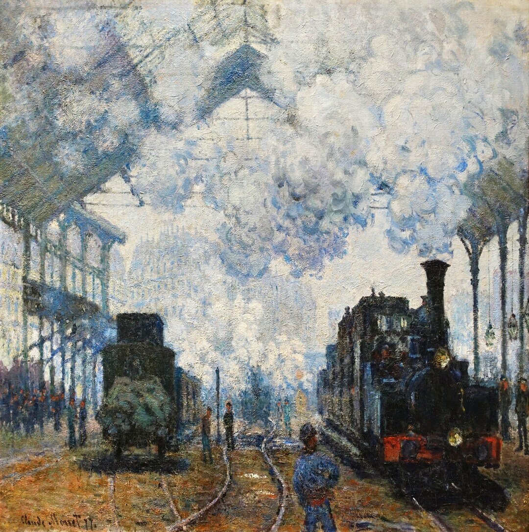 Claude Monet Normandy Train DIY Diamond Painting Kit, Full Square and ...