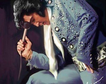 Elvis Cross Stitch - Etsy