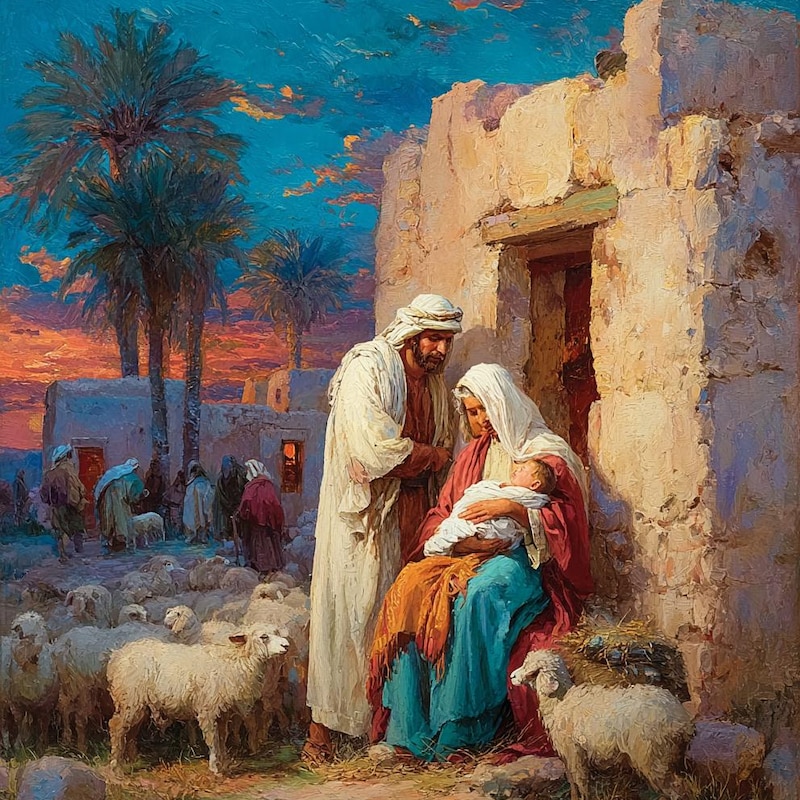 Family Painting Round - Etsy