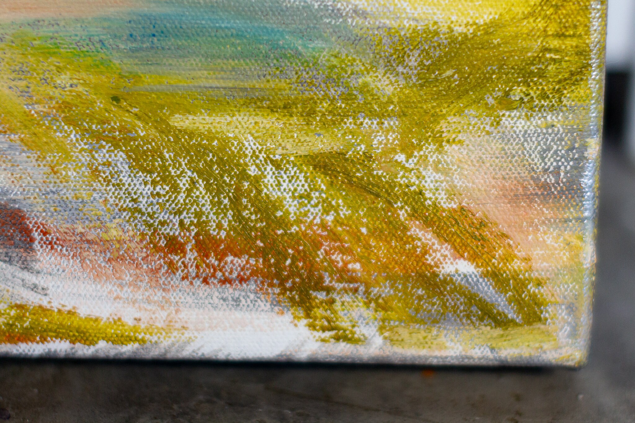 14 X 22 Original Abstract River Fish Painting Set - Etsy