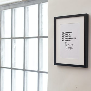 Hello Peace, Hello Joy, Hello Love - It's a New Horizon - Fear is Not ...