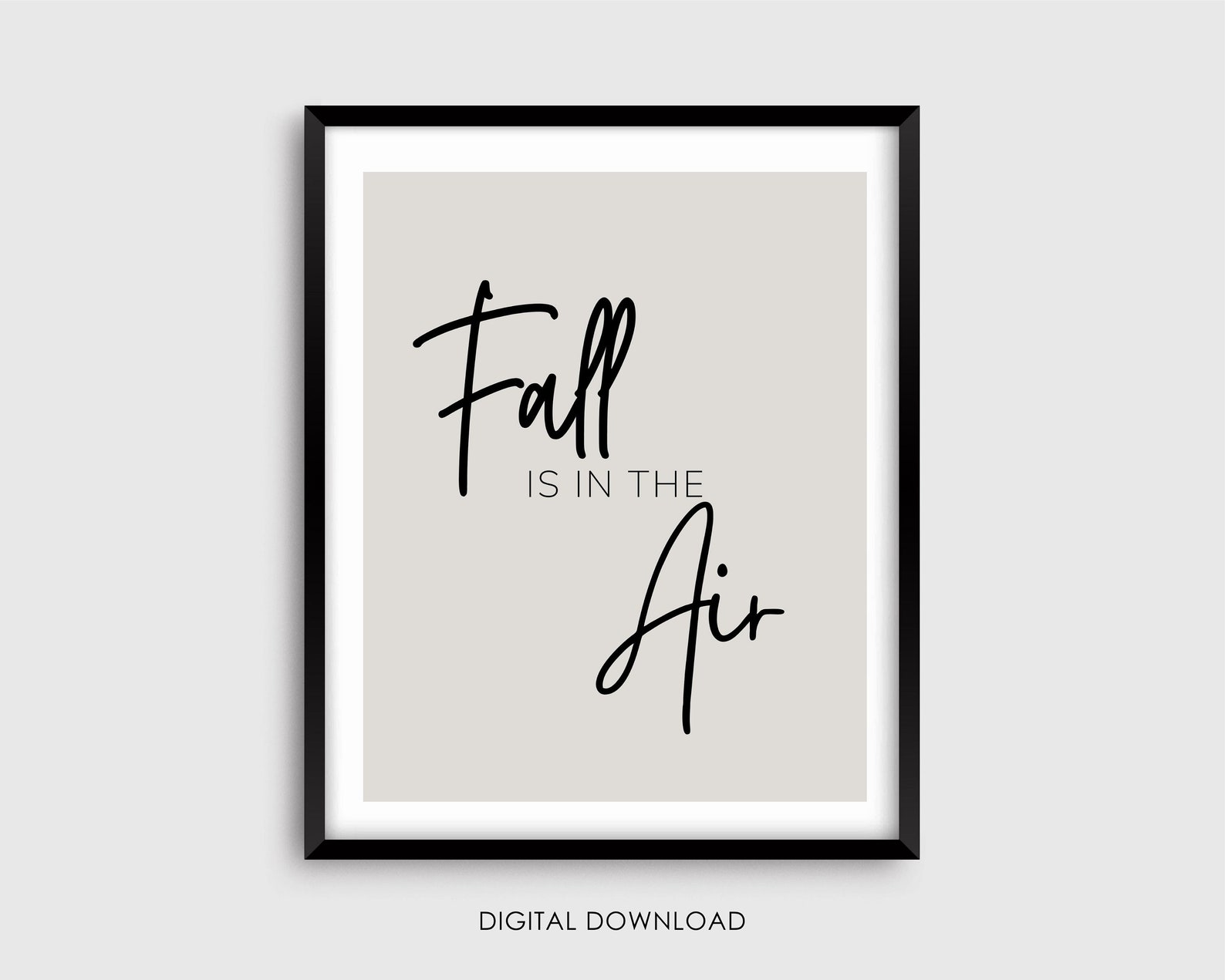 Fall Collection - Fall is in the Air - Autumn - Printable Wall Print ...