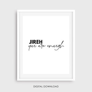 Jireh - Maverick City and Elevation Worship - Jireh, You Are Enough ...