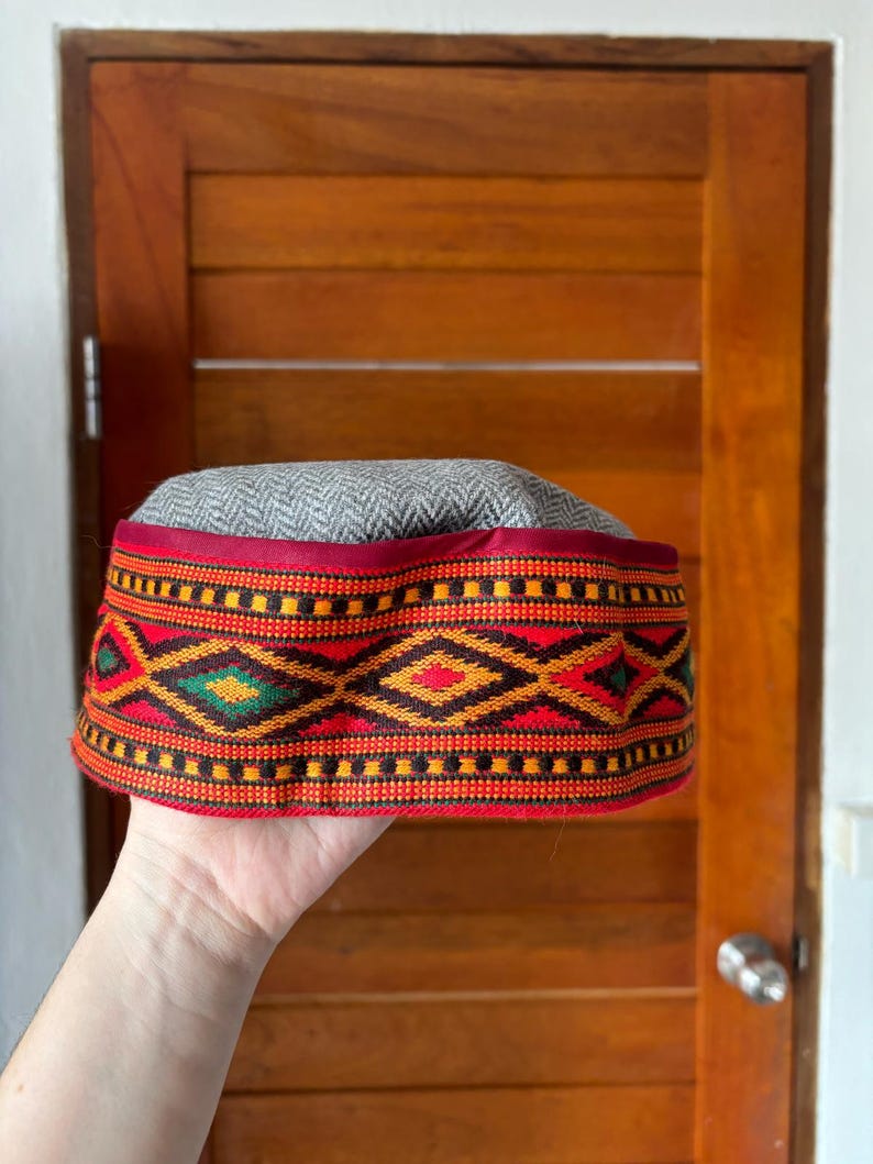 Handcrafted Himachali Cap – Traditional Pahadi Wool Hat From ...