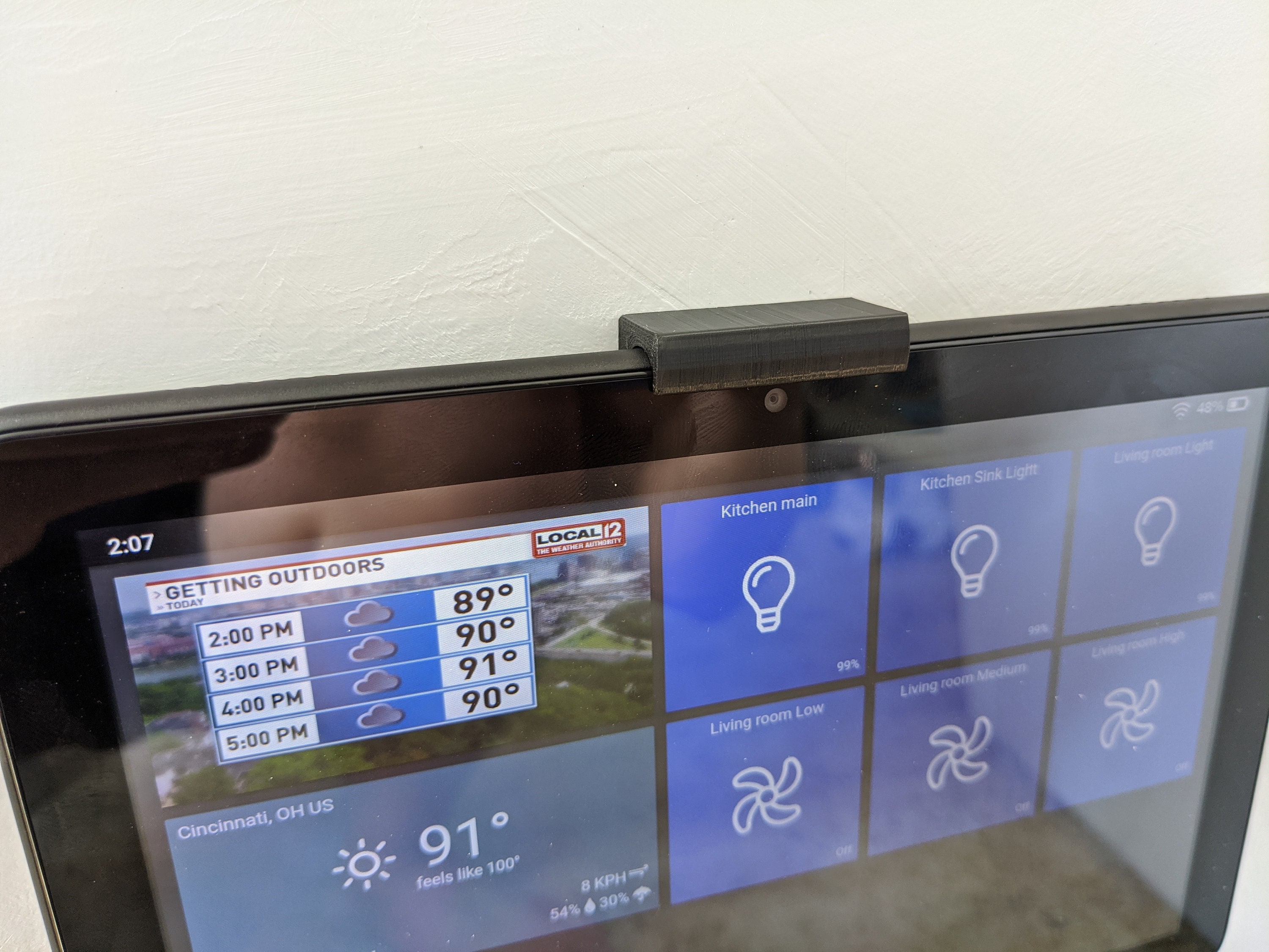 Amazon Fire HD Tablet Wall Mount - Etsy