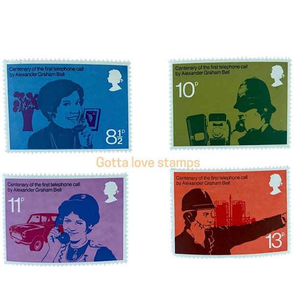 Telephone Stamp - Etsy