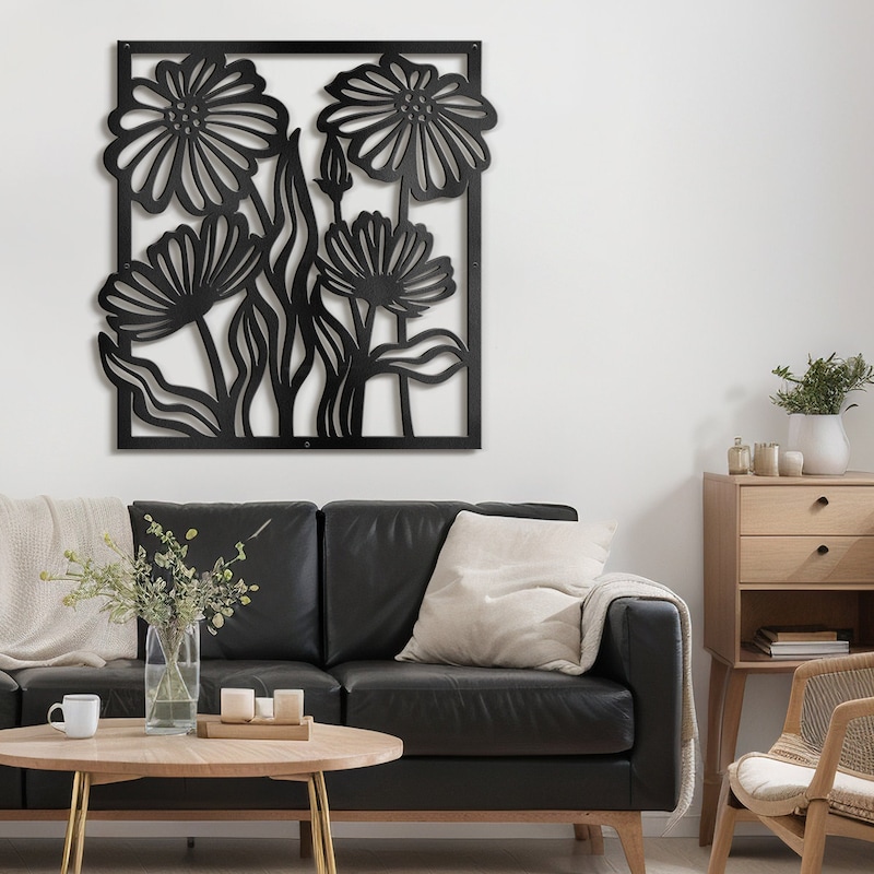 Large Metal Wall Art - Etsy