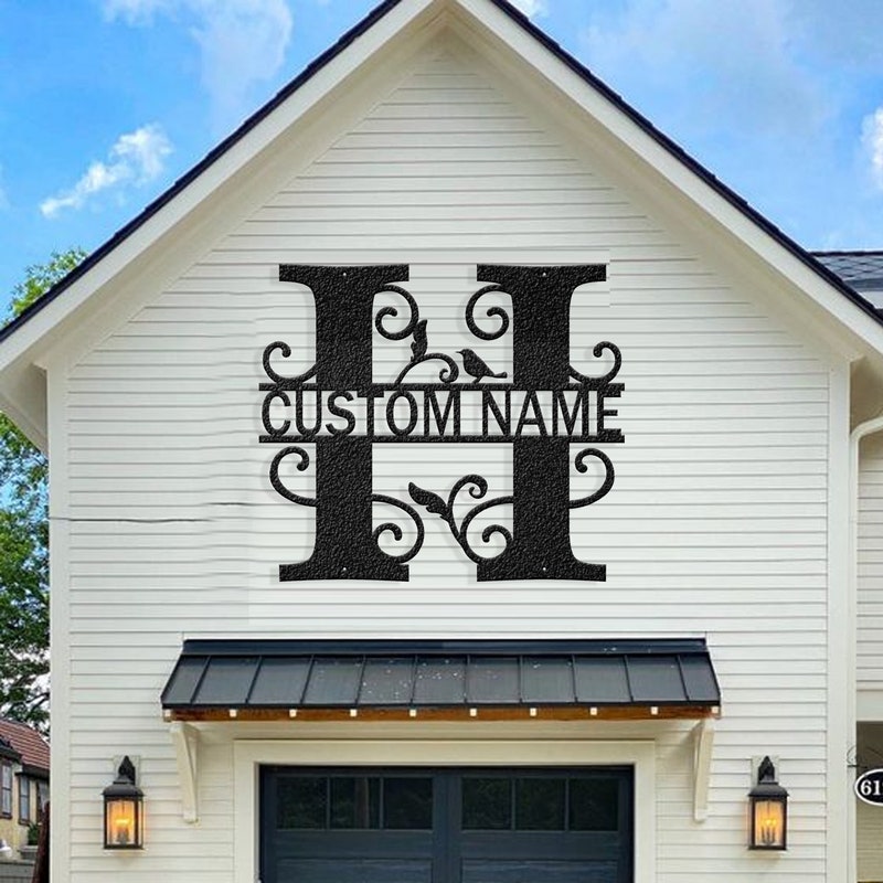 Monogram Wall Decor - Etsy