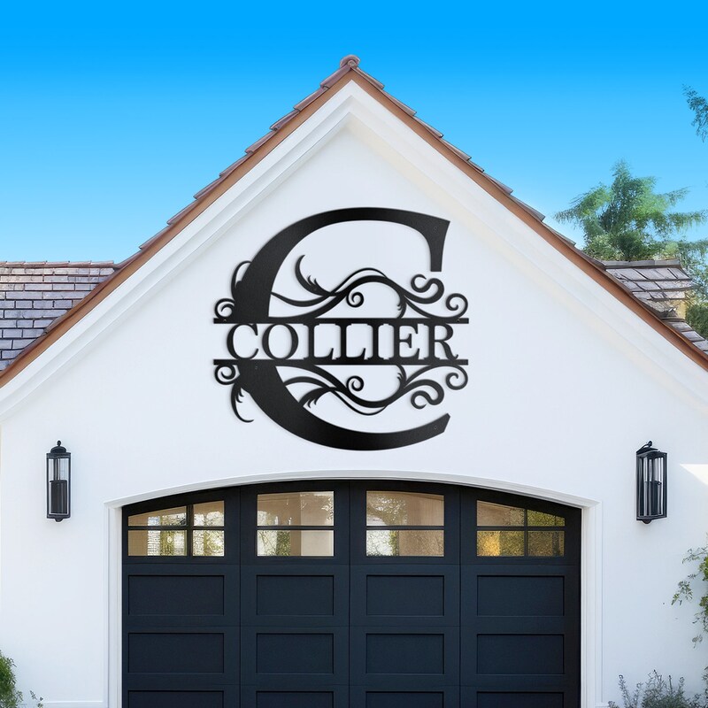 Metal Name Sign - Etsy