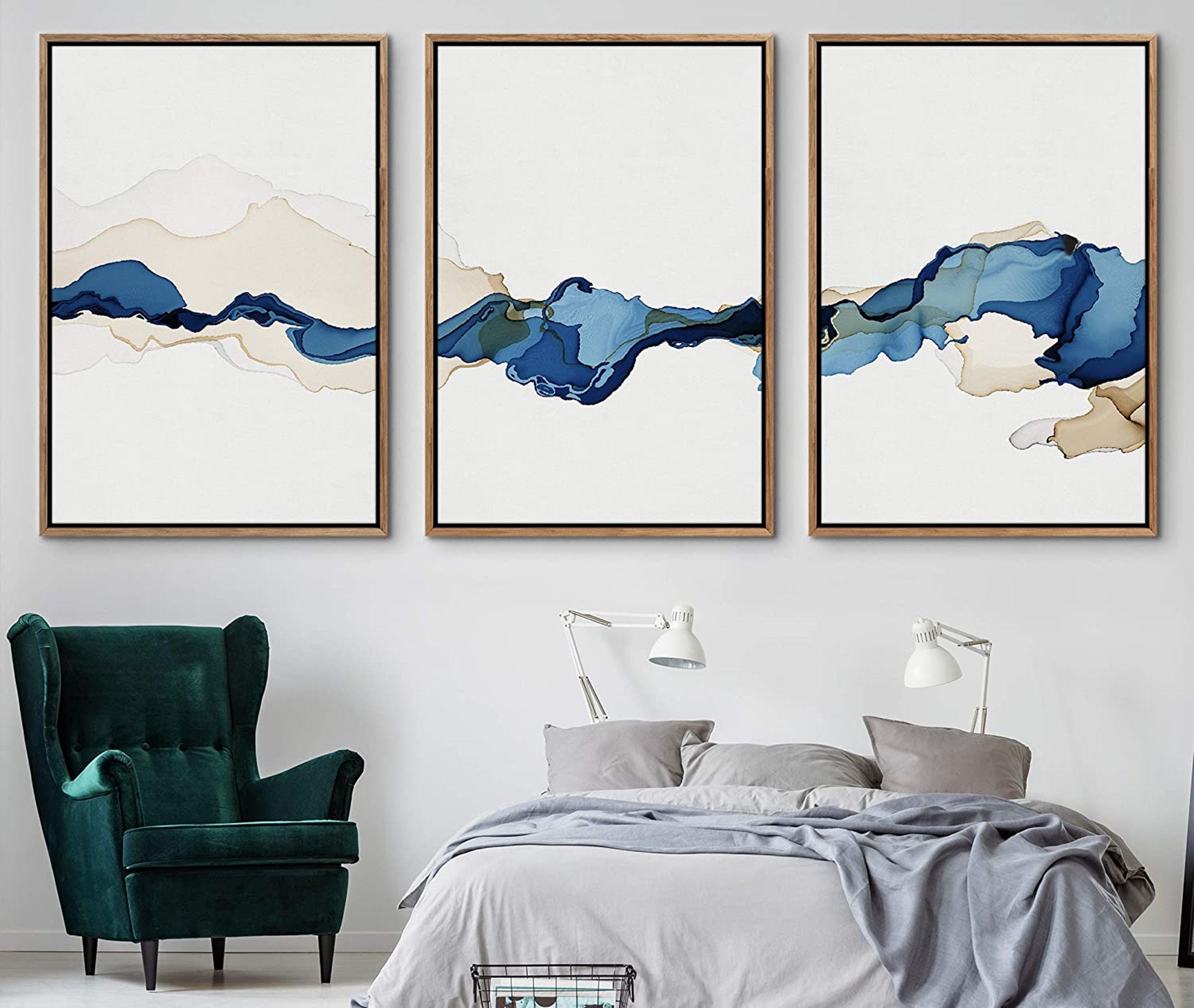 Abstract Landscape Print Nature Wall Art Landscape Wall Art | Etsy