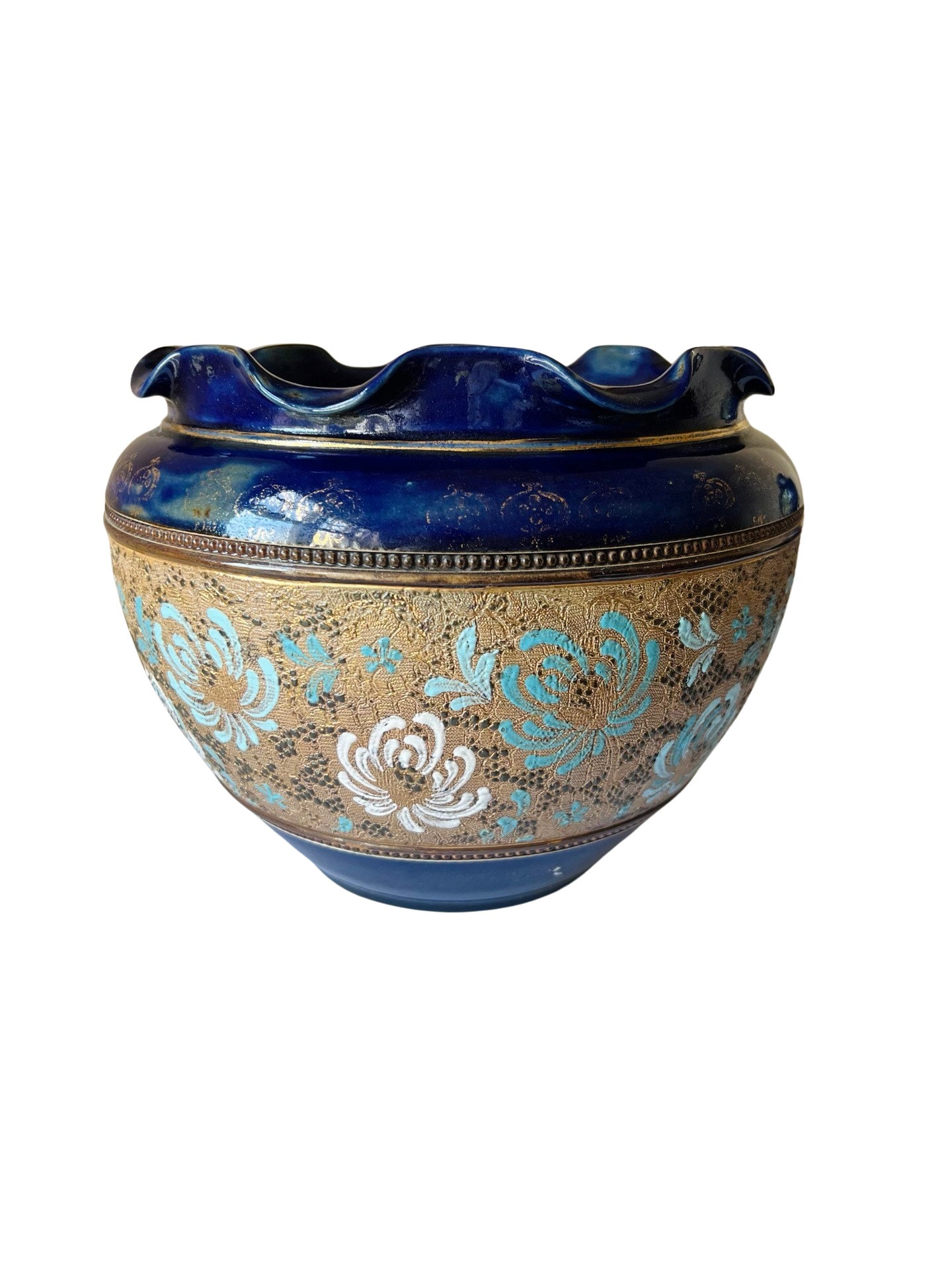 1900s Royal Doulton Lambeth Art Pottery Studio Jardinieres, Aesthetic ...