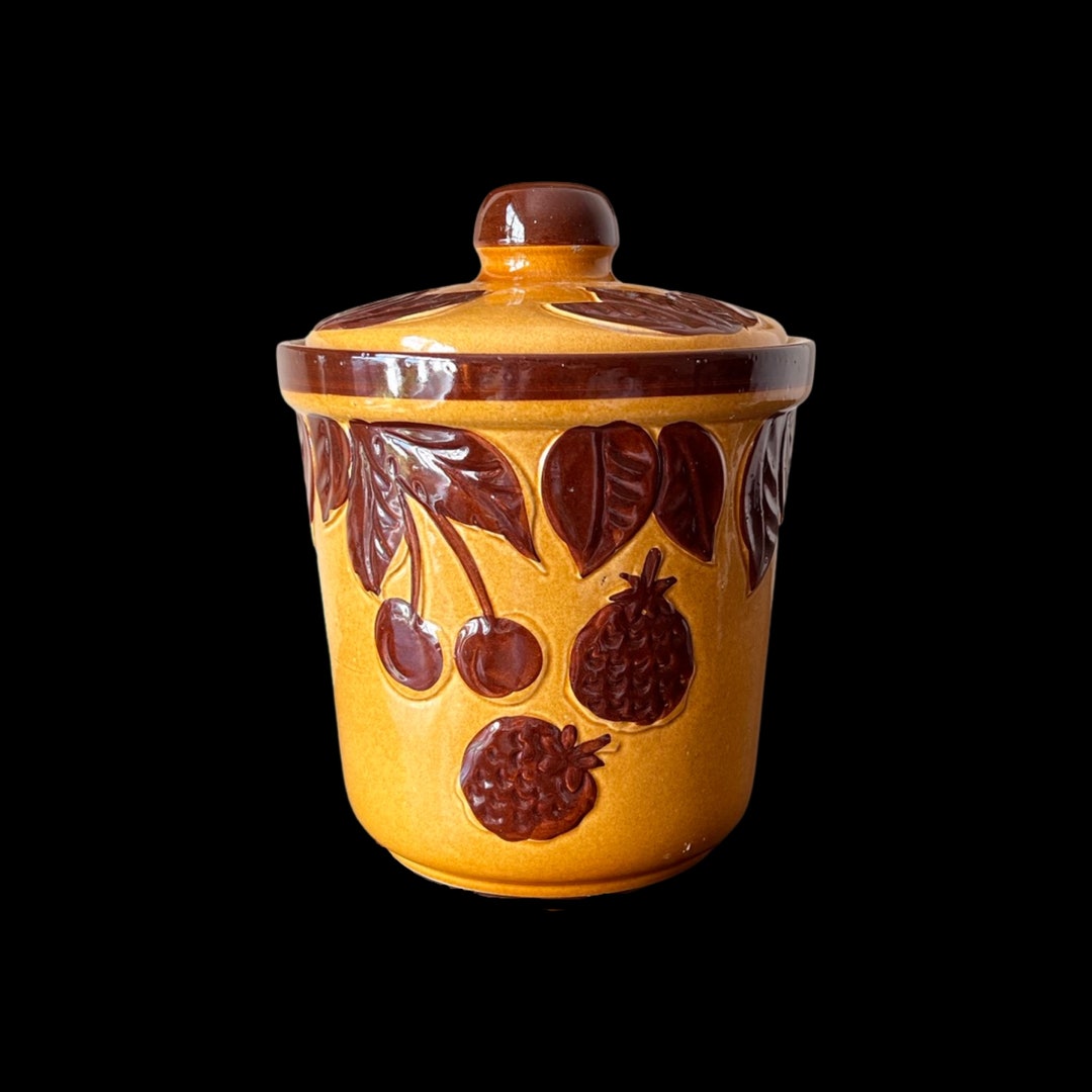 1960s West Germany Lidded Ceramic Rumtopf Pot / Rumtopf Jar for ...