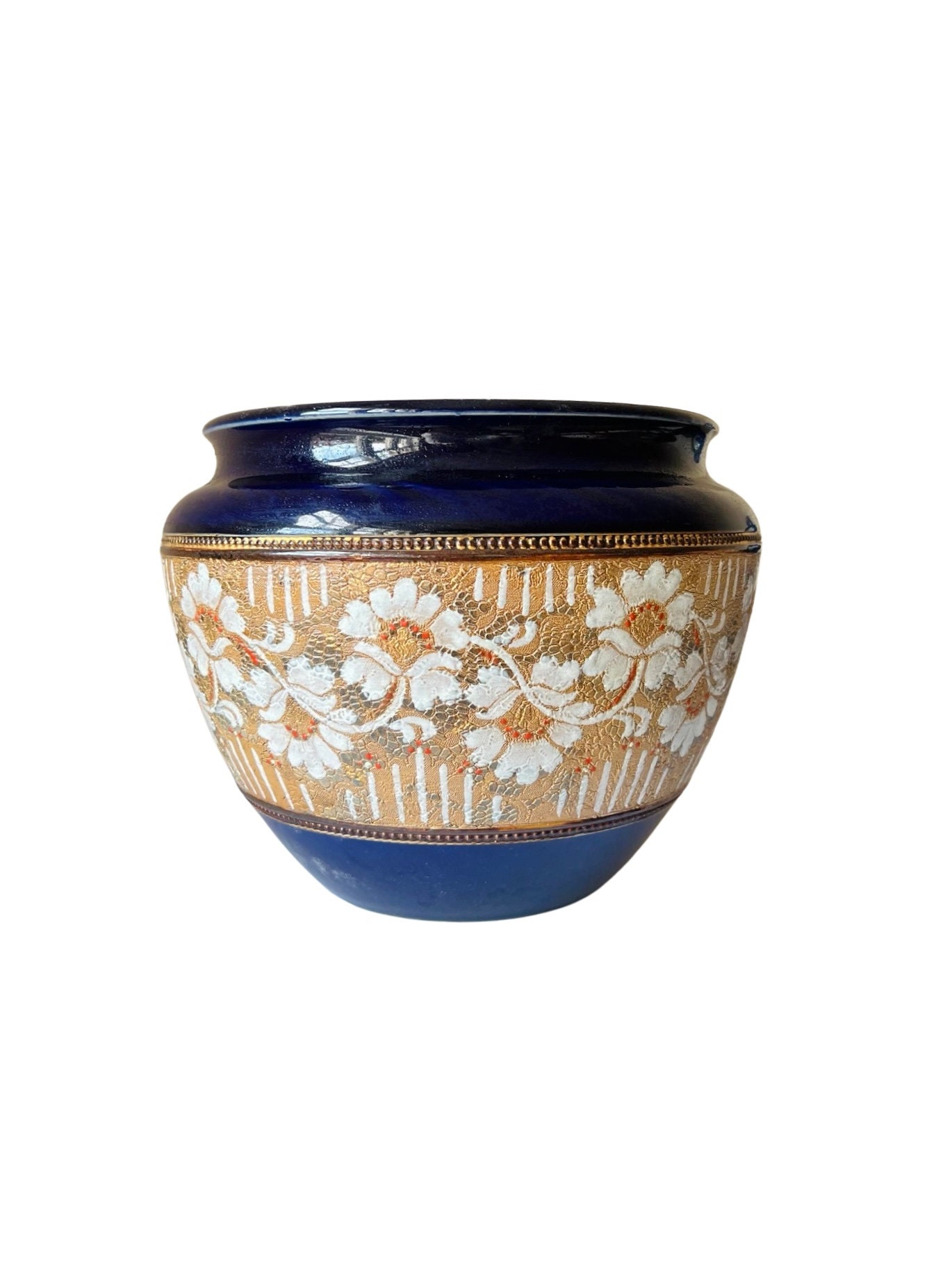 1900s Royal Doulton Lambeth Art Pottery Studio Jardinieres, Aesthetic ...