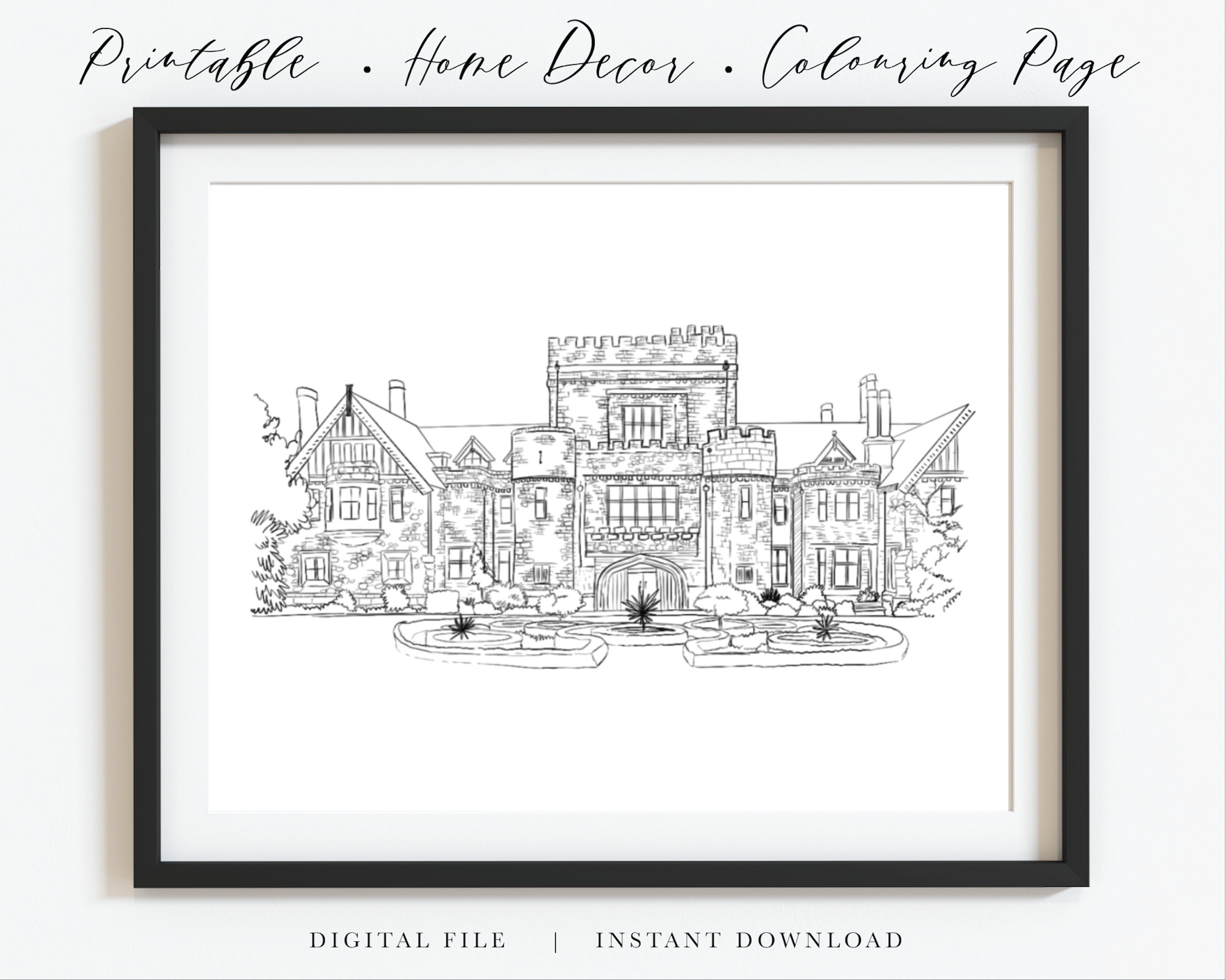 Hatley Castle Blueprints