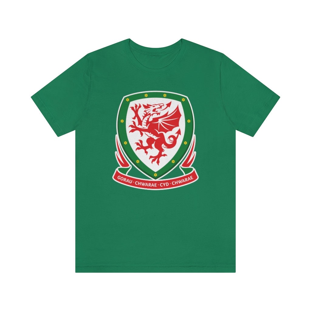 Wales World Cup tshirt, Wales gift, Wales tshirt, Wales Football T ...