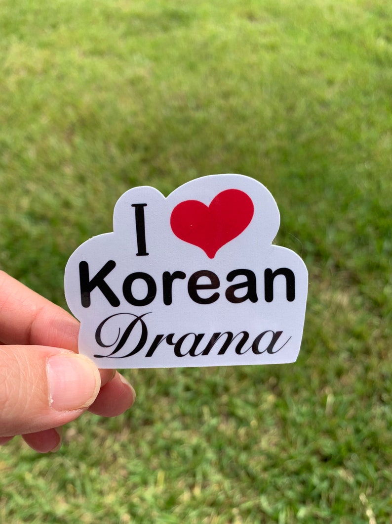 Set of 3 Sticker Love Watching K-drama Stickers K Drama | Etsy