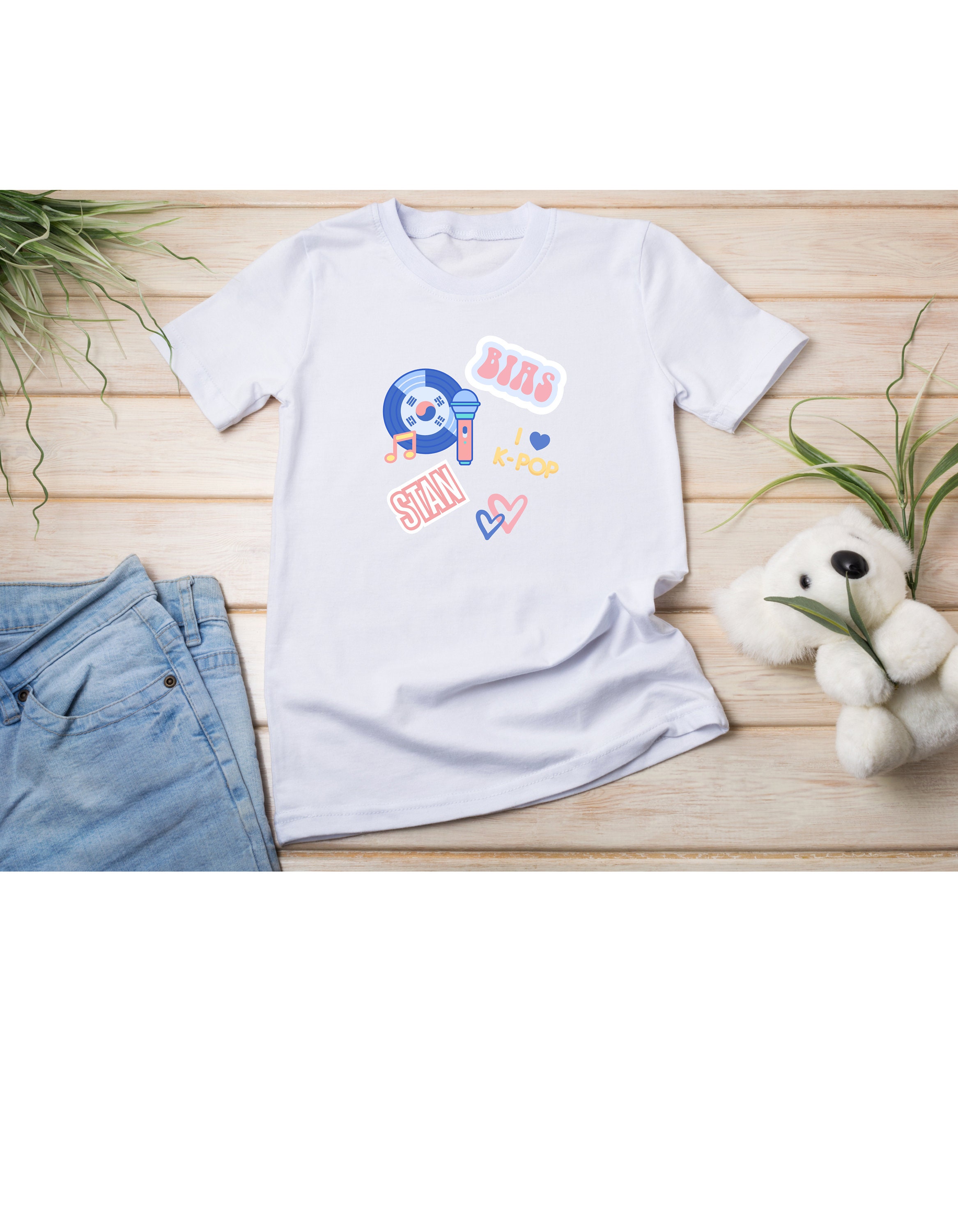 Kpop Fan Tshirt Kpop Tee Kpop Bias Tshirt Korean Pop Tee | Etsy