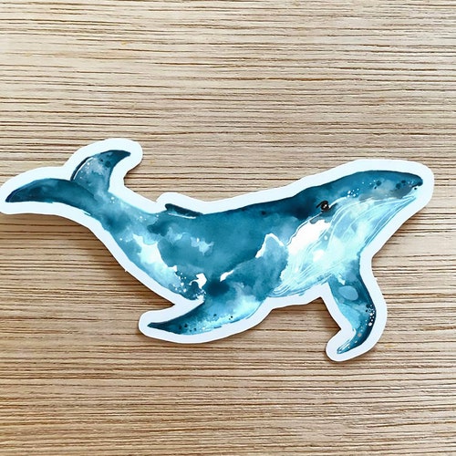 Humpback Whale Sticker Stickers Ocean Stickers Vinyl - Etsy Singapore