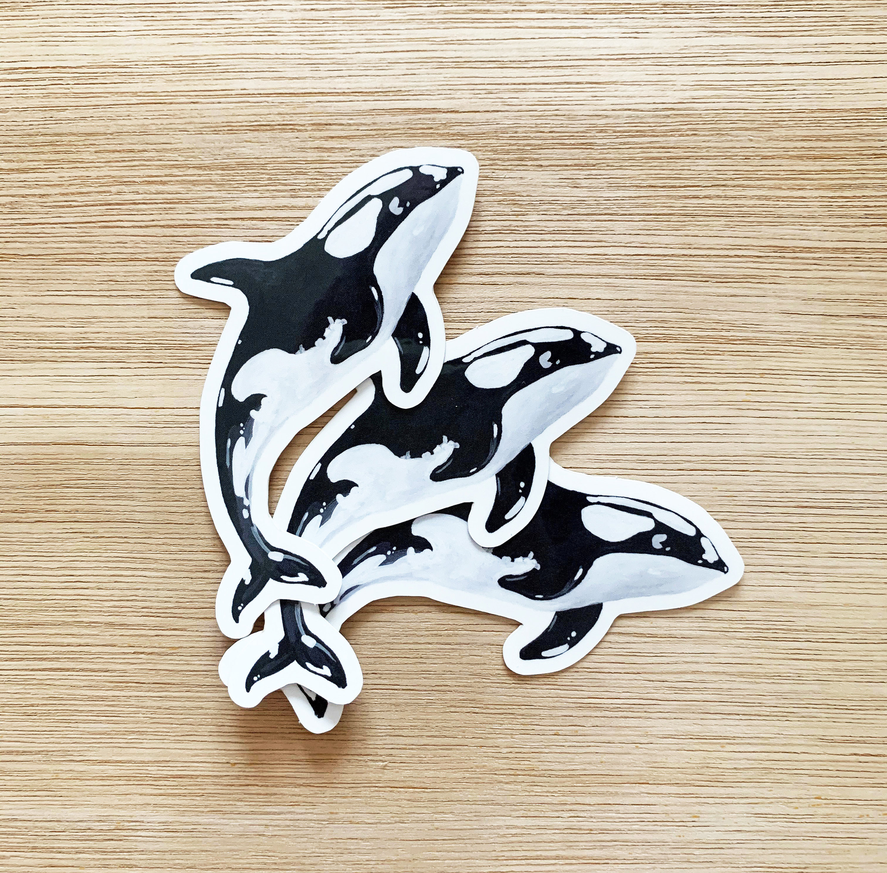 Orca Sticker - Etsy