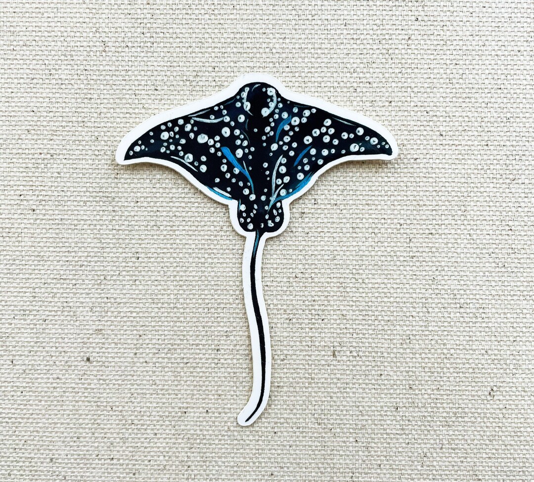 Spotted Eagle Ray Sticker - Etsy