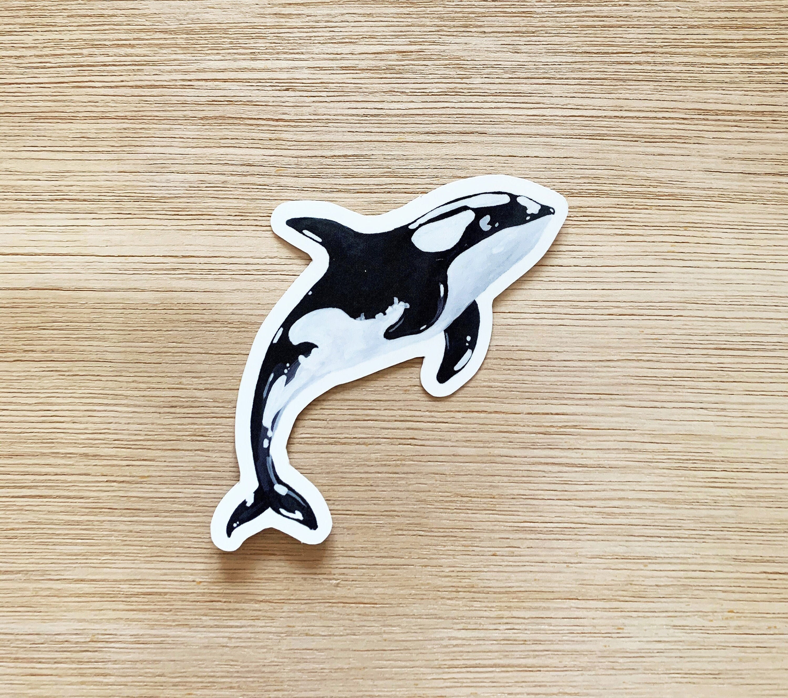 Orca Sticker - Etsy