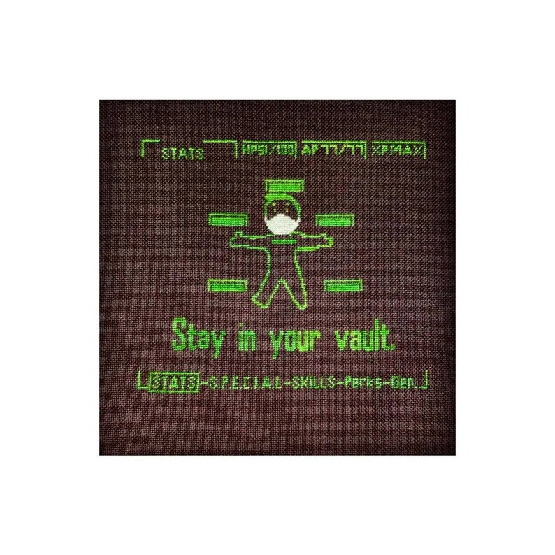 Fallout Vault Boy Cross Stitch Pattern - Etsy
