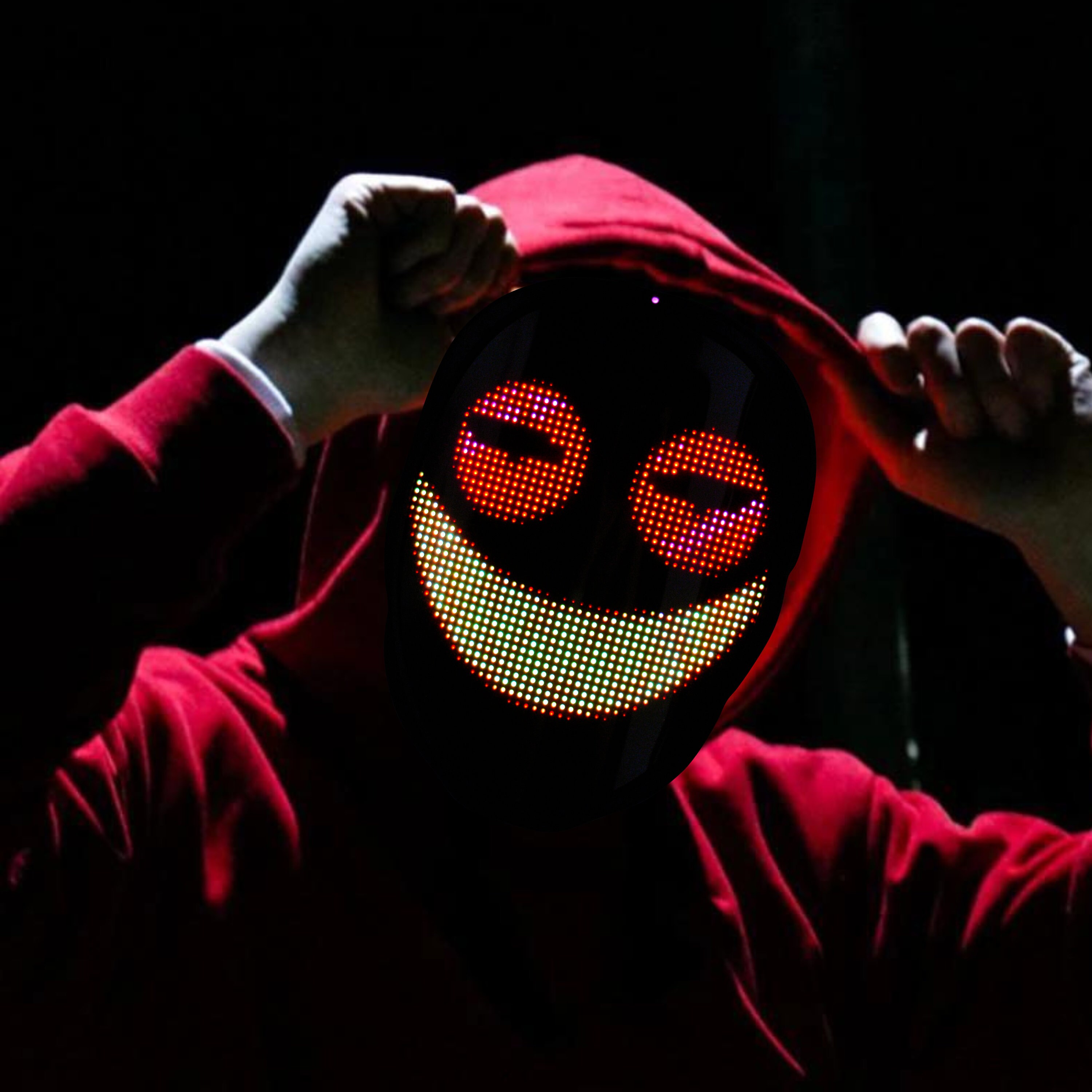 Face Transforming LED Mask Electronic Changing Facial Mask - Etsy