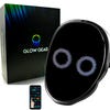 Self-design Green Light Cyberpunk Half-face Mask, Super Cool Glowing ...