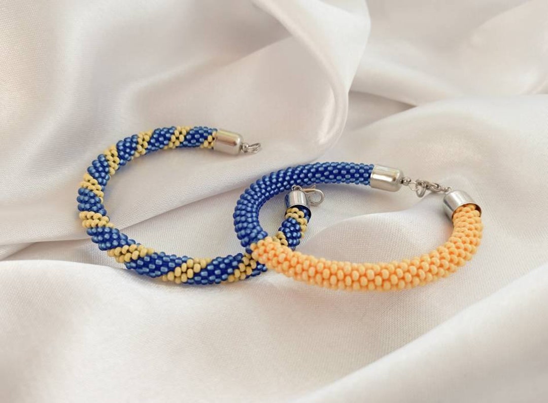 Ukrainian Flag Bracelet - Ukraine Shop - Blue Yellow Bracelet - Trendy ...