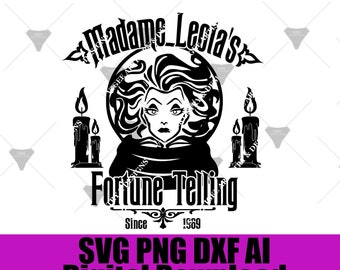 Madame Leota Svg | Etsy