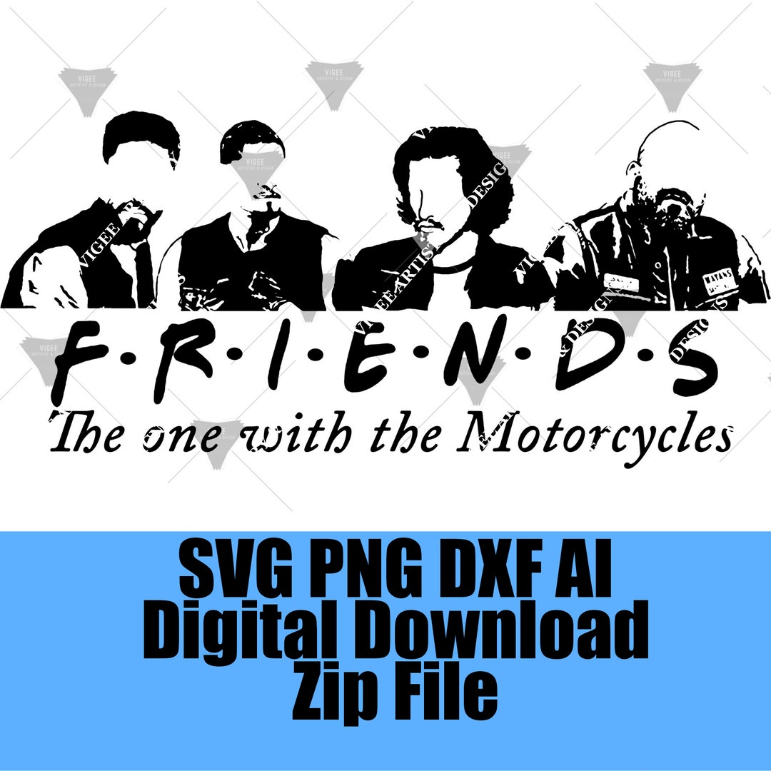 Exclusivo Mayans MC Friends El de las Motos PNG SVG - Etsy España