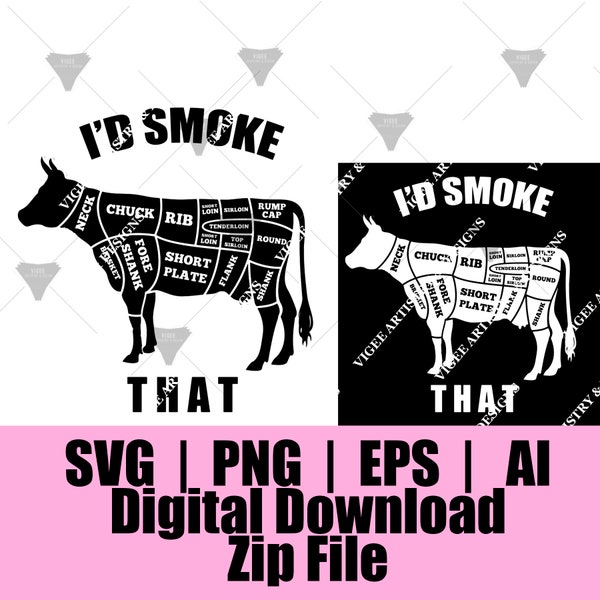 I'd Smoke That Svg - Etsy