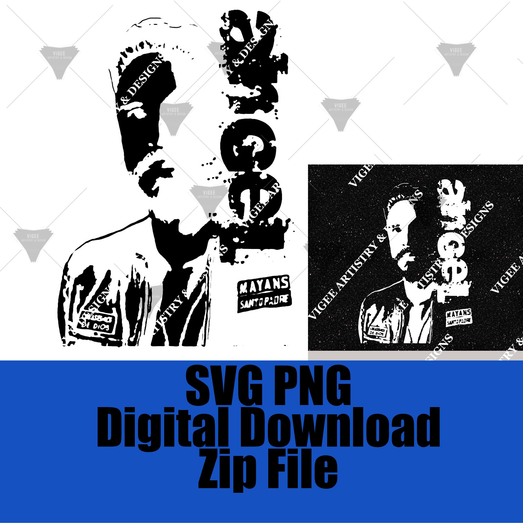 Exclusive Angel Reyes PNG SVG Clayton Cardenas | Etsy