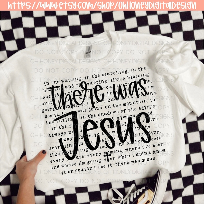 There Was Jesus - Christian - Faith Based PNG (digital Download) - Etsy