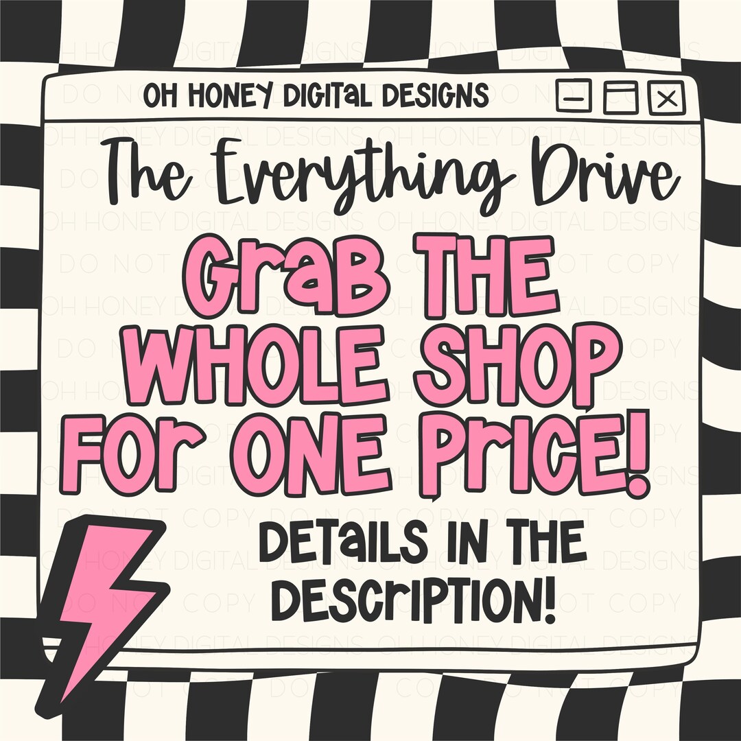 The Everything Drive - Whole Shop Bundle 2021-2025 - Preview All ...