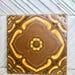 Original 70s Retro Unused Tiles. 6 Pcs Brown, Terracotta,yellow Fat ...